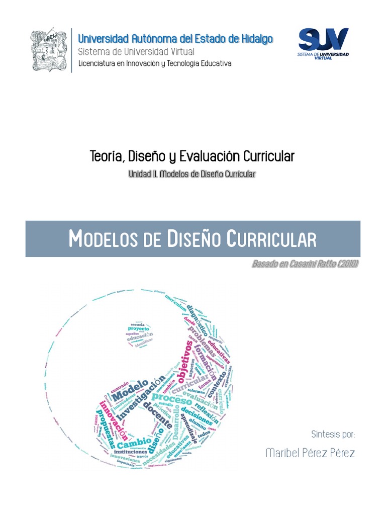 Modelos Curriculares (Taba, Tyler y Otros) | PDF | Plan de estudios ...