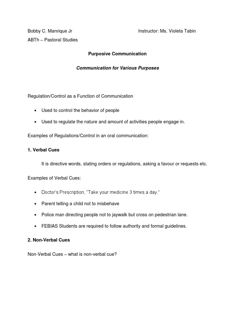 The Summary of Regulation and Control | PDF