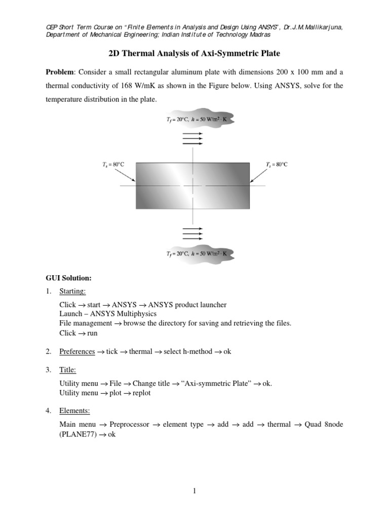 Ansys Apdl Problem | PDF | Applied And Interdisciplinary Physics | Physics Ansys Apdl Problem | PDF | Applied And Interdisciplinary Physics | Physics