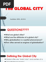 The Global City | PDF | Globalization | Space