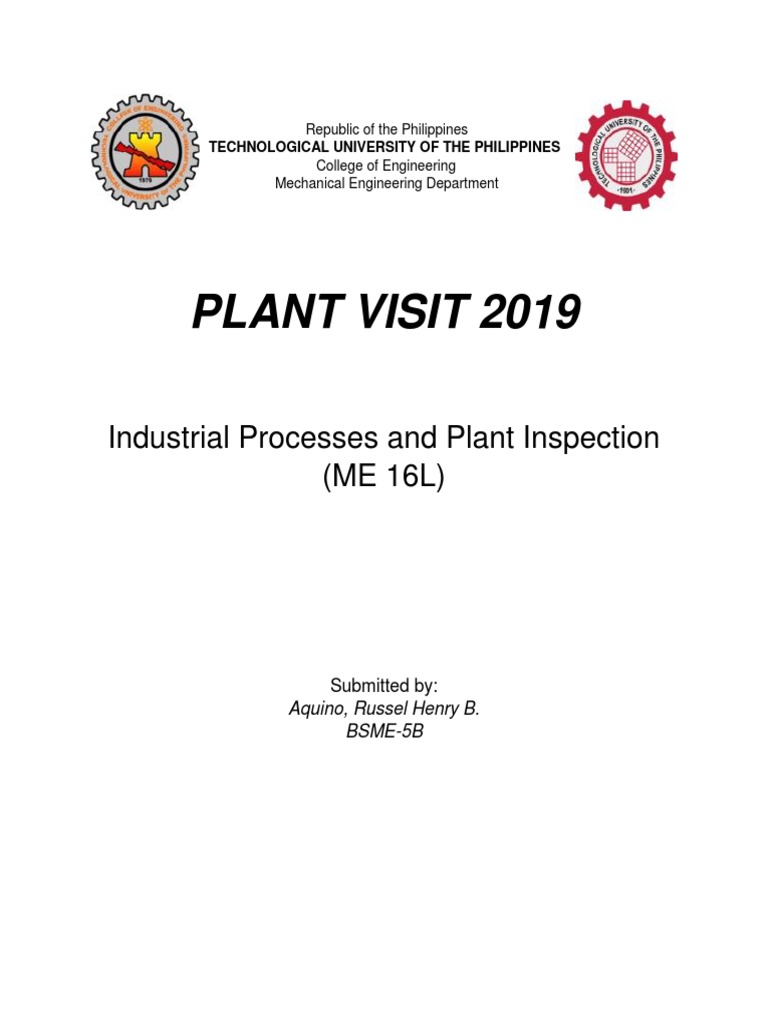 Plant Tour 2019 Aquino | PDF | Beverages | Nature