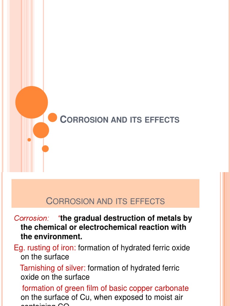 Corrosion 15012019 PDF | Download Free PDF | Corrosion | Anode