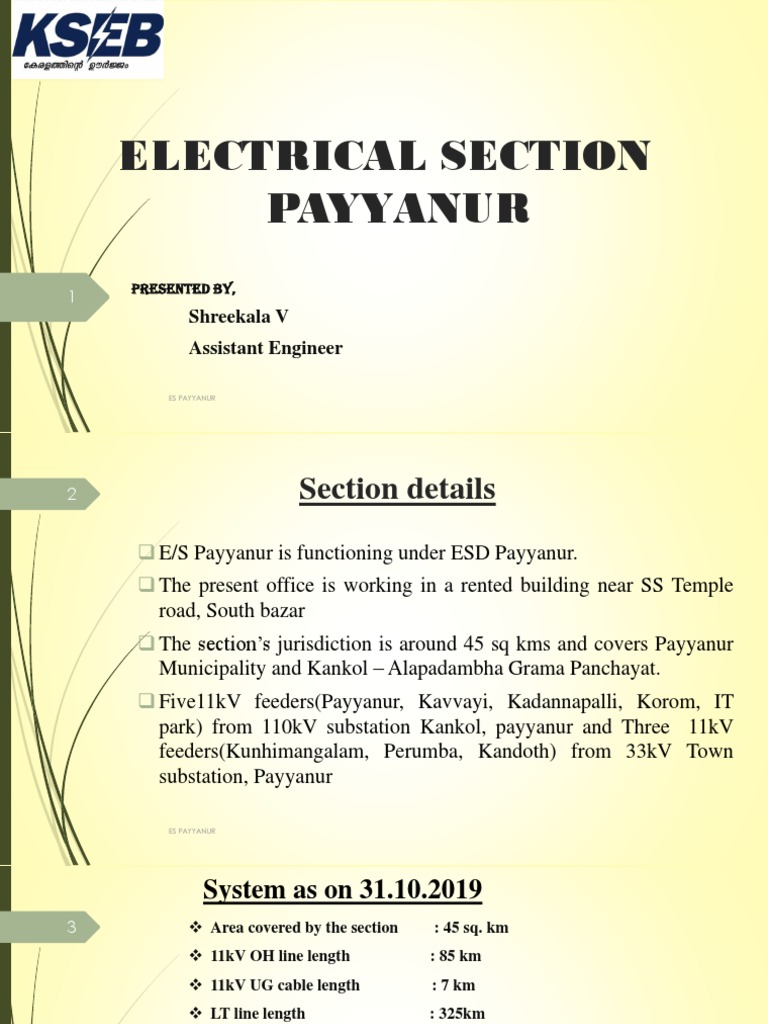 Power Distribution Office Presentation | PDF | Power (Physics ...