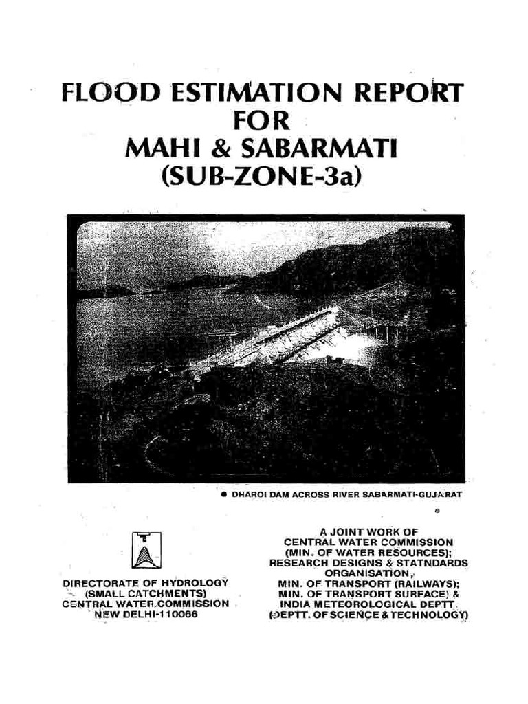 Sub Zone Details of 3a (Mahi and Sabmarti Subzone) | PDF