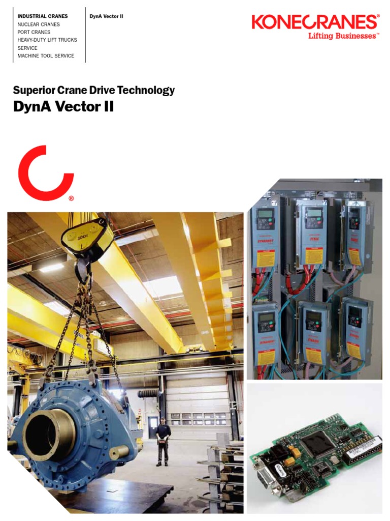 Dyna Vector Ii: Superior Crane Drive Technology | PDF | Electric Motor ...