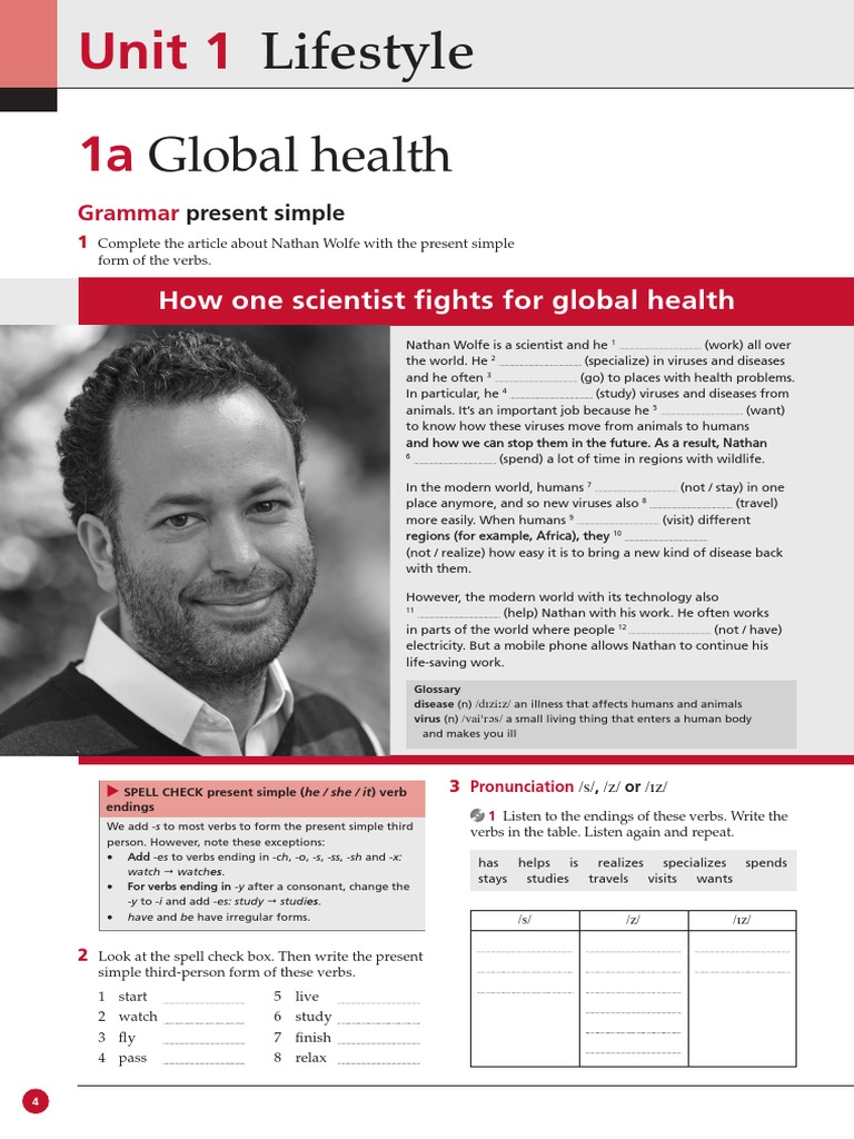 Life 2E Pre-Intermediate Unit 1 WB PDF | PDF | English Language | Linguistic Typology