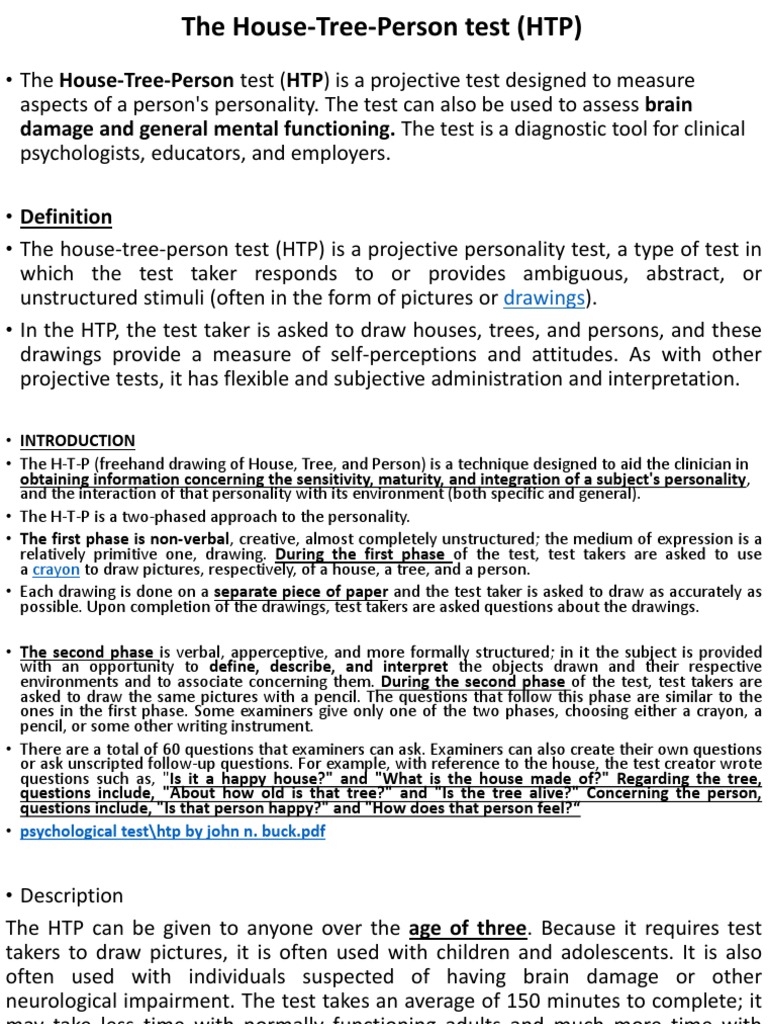 Interpreting Personality Through Projective Drawings: An Analysis of ...