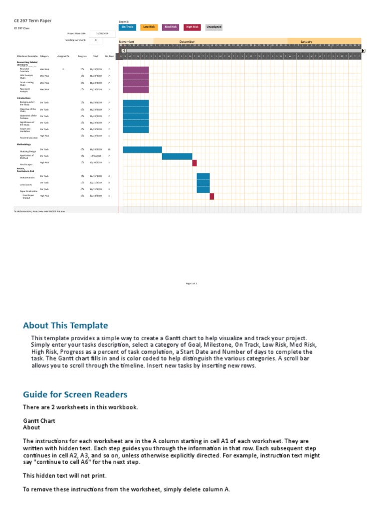 Timeline Monitoring | PDF