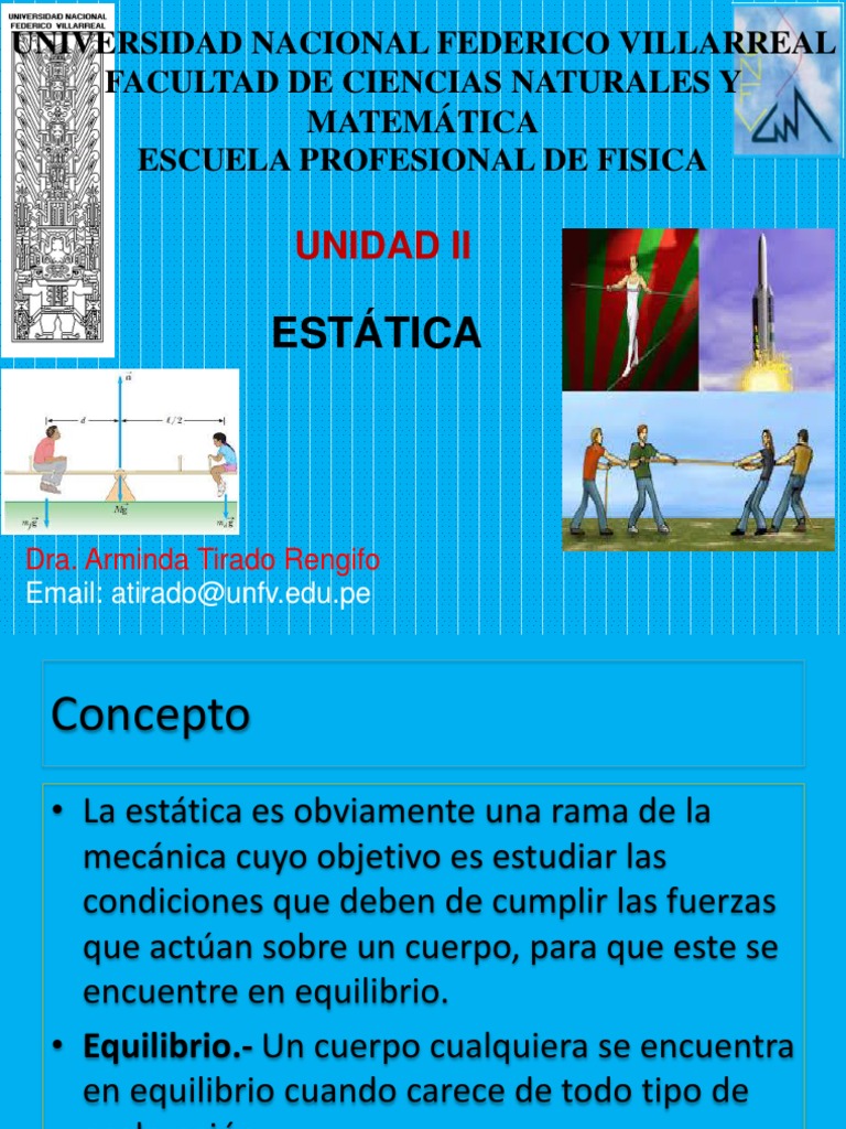Estatica | PDF | Las leyes del movimiento de Newton | Fuerza