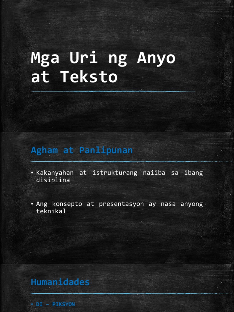 Module 2 - Anyo at Uri NG Teksto - Rejister | PDF