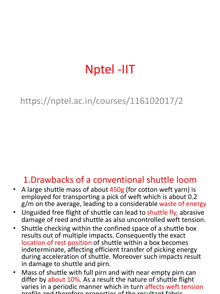 Shuttle Less | PDF | Electric Motor | Loom