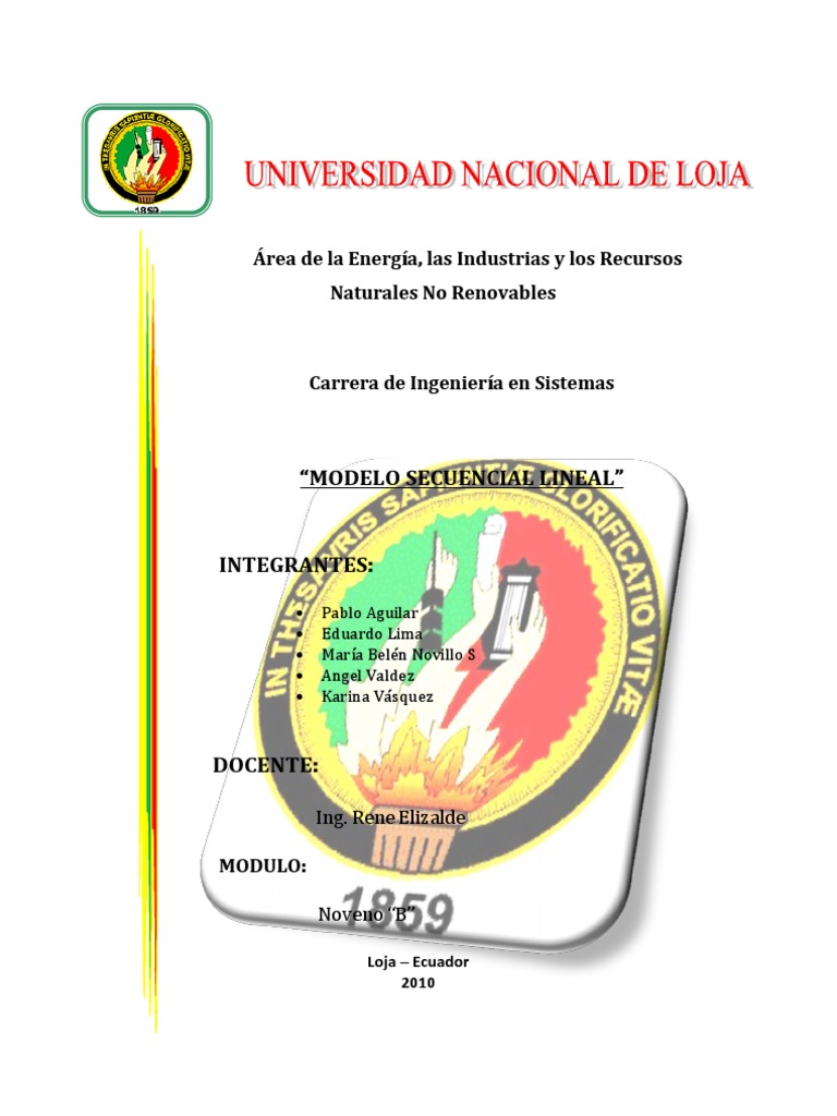 Modelo Secuencial Lineal | PDF | Ingeniería de software | Software