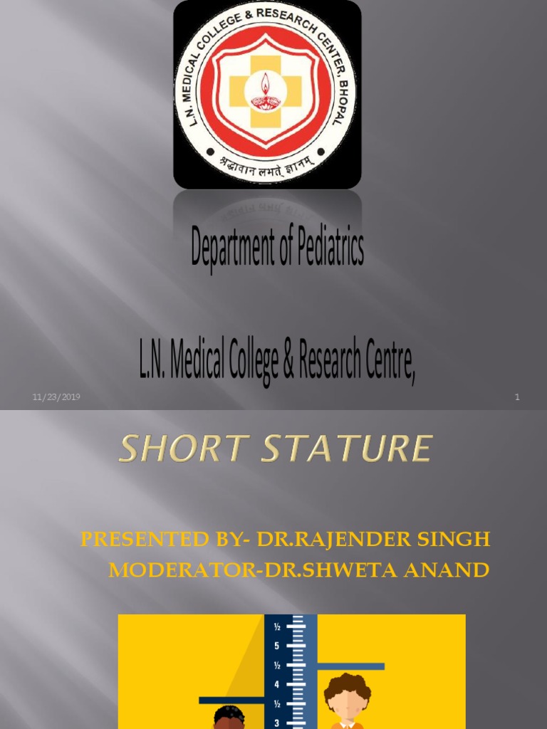 Pediatric Short Stature Assessment Guide | PDF | Endocrine System ...