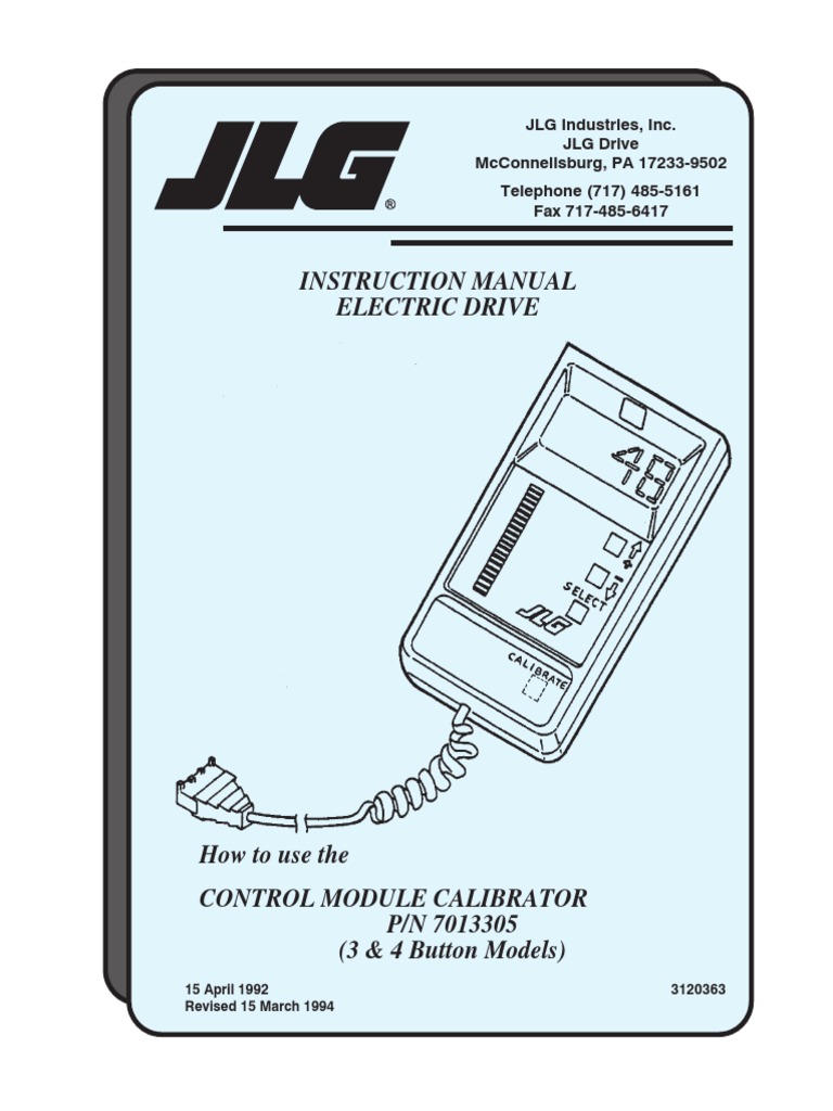 Sevcon Calibrator 3120363 03-15-94 English | PDF | Elevator | Password