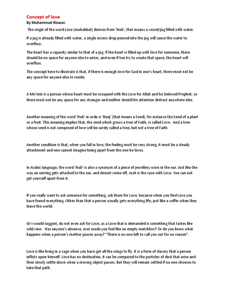 The Origin of The Word Love | PDF | Love