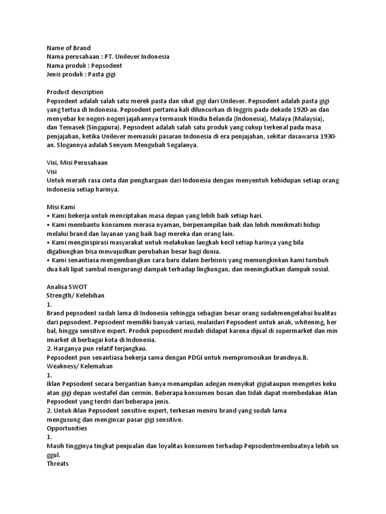 Tugas Creative Brief | PDF