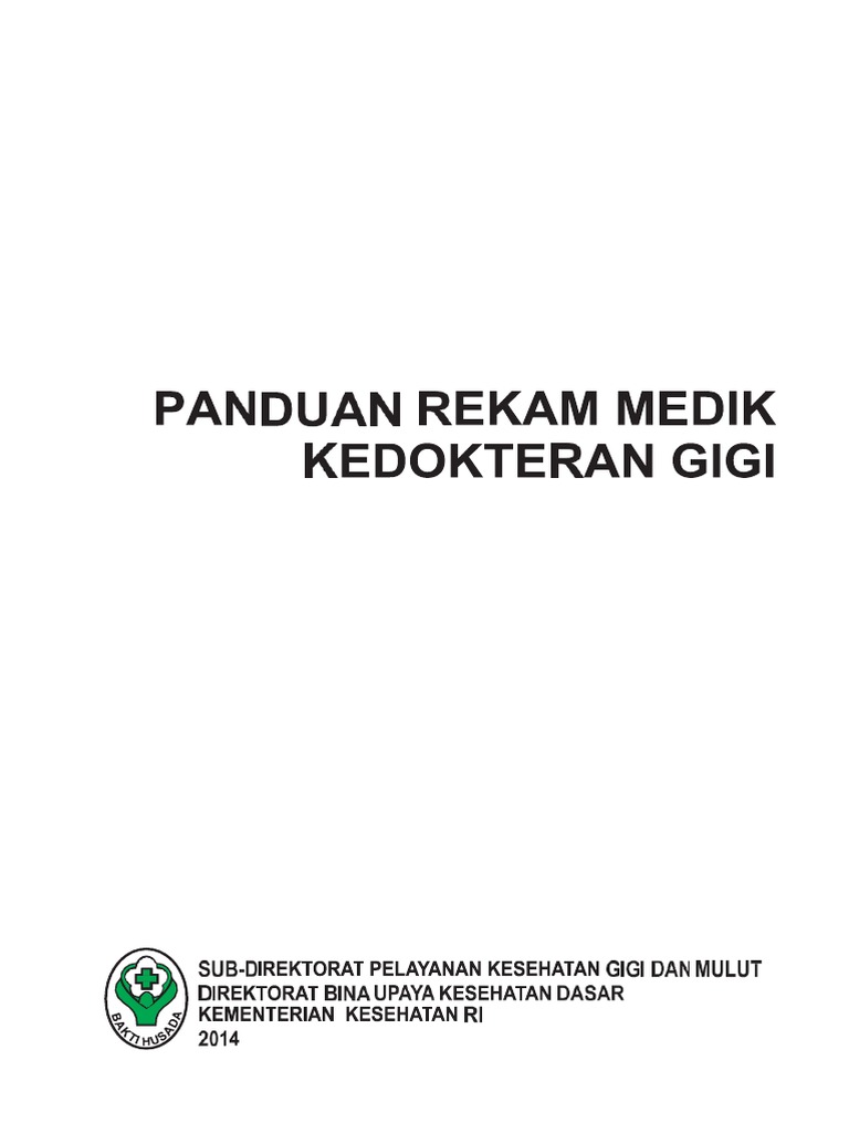 Buku Odontogram | PDF