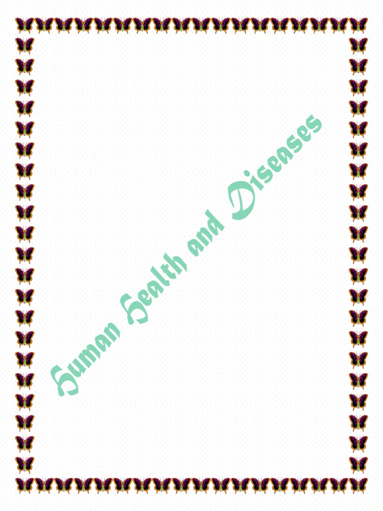 Project File On Human Health and Disease. | PDF | Hiv/Aids | Malaria