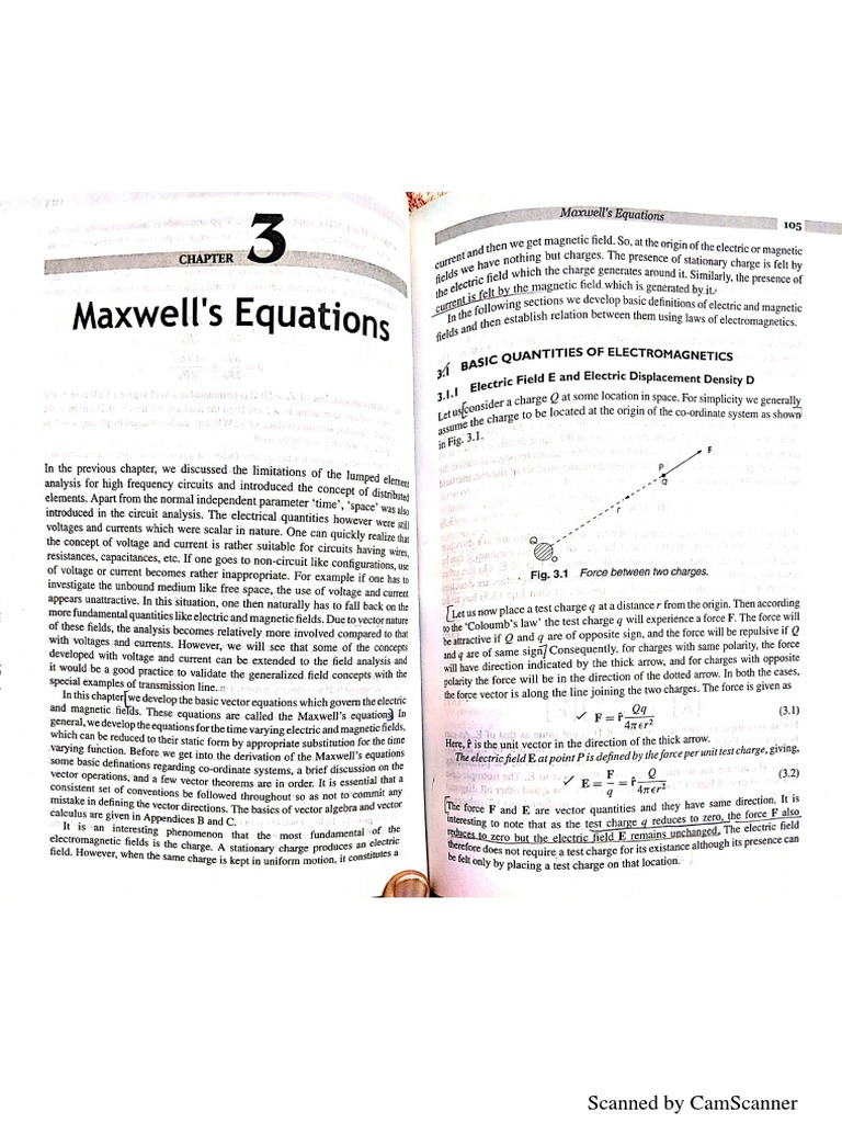Maxwell Equations | PDF