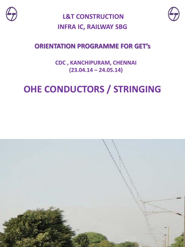 OHE Wires & Stringing | PDF | Mechanical Engineering | Manufactured Goods