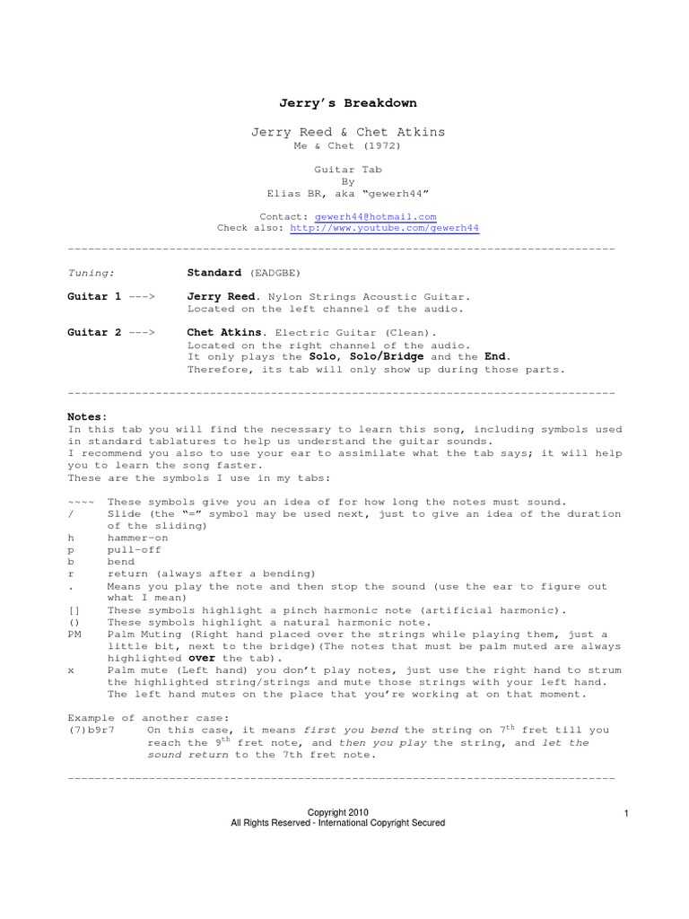 Jerry's Breakdown - 2 | Download Free PDF | Celtic Musical Instruments ...