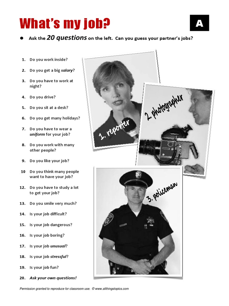 Activity Jobs PDF | PDF | Learning