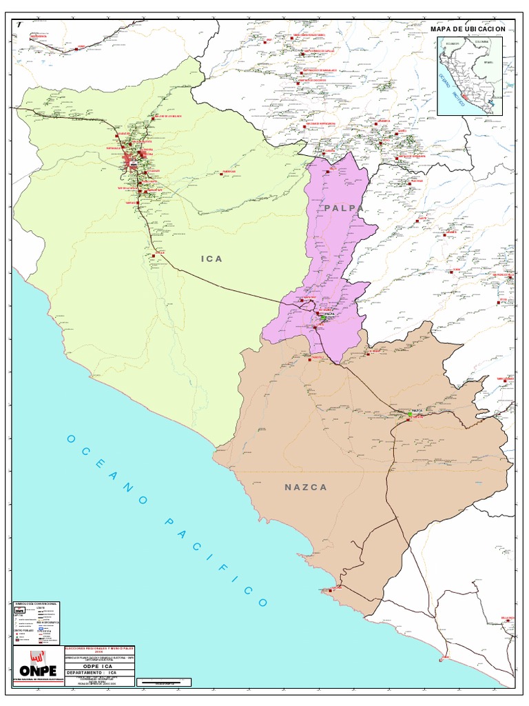 Plano Vial Ica | PDF