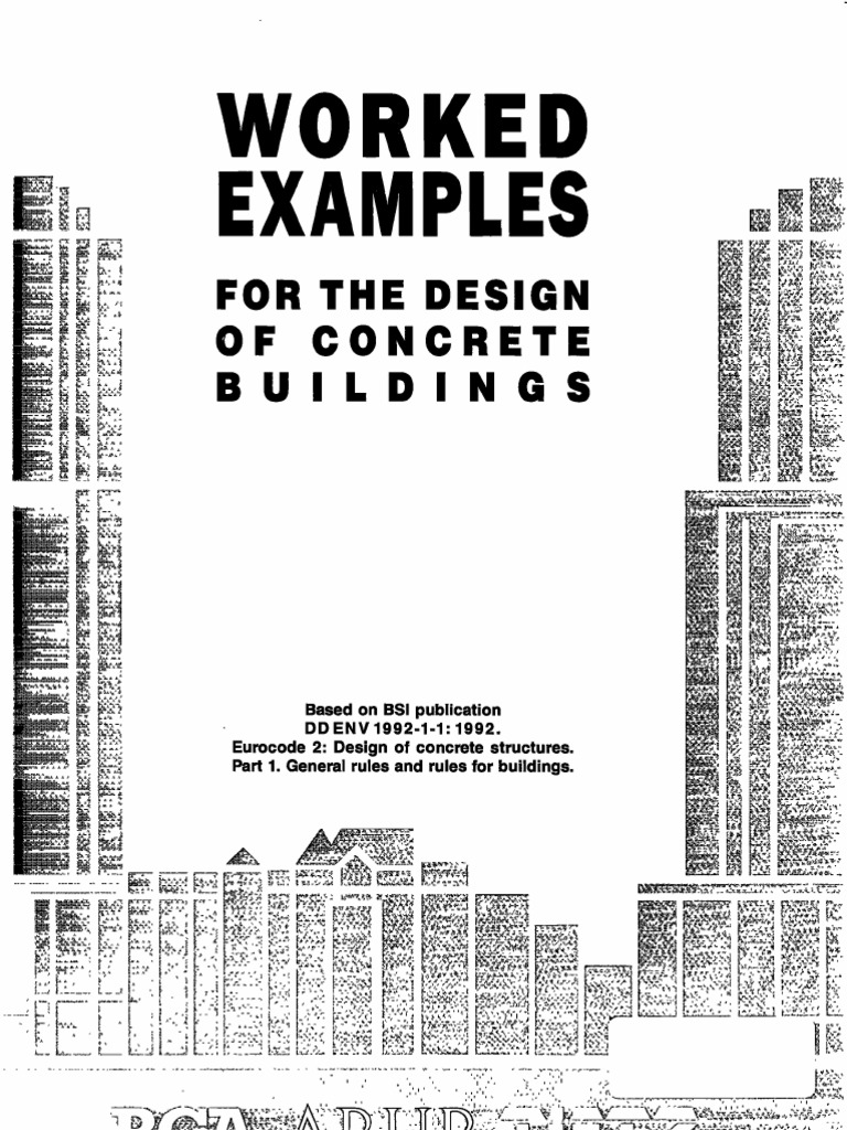 Worked Examples For Design of Concrete Buildings | PDF | Beam ...