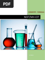 Class 11 Chemistry Formula Sheet. | PDF