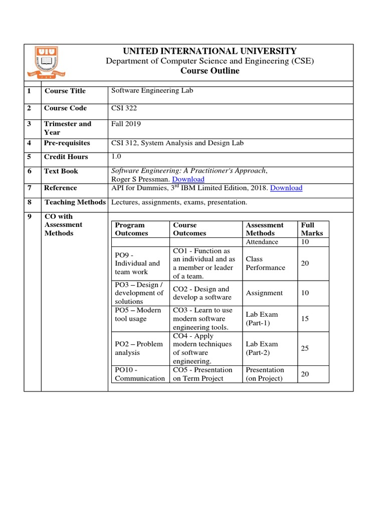 Department of Computer Science and Engineering (CSE) : United ...