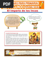 Organización Social Del Imperio Incaico para Segundo Grado de Primaria | PDF | Imperio Inca ...