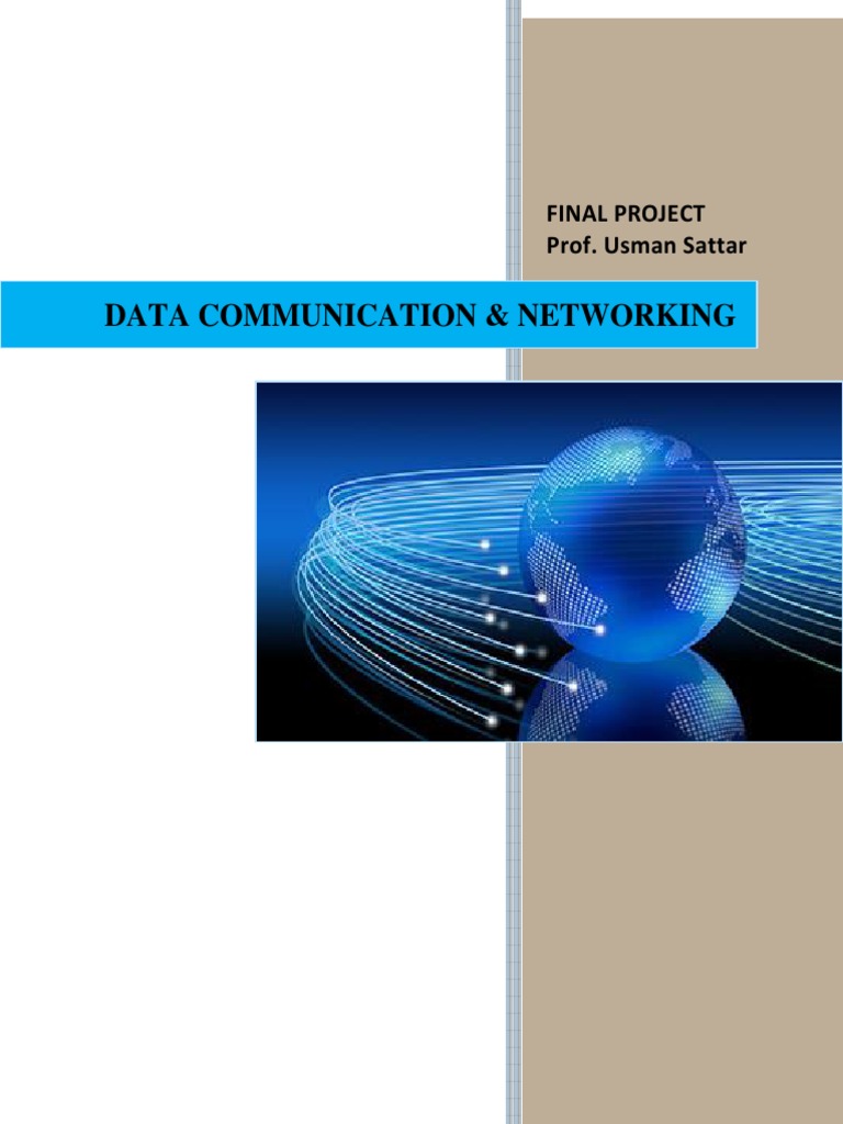 DCN Final Project | PDF | Router (Computing) | Ip Address