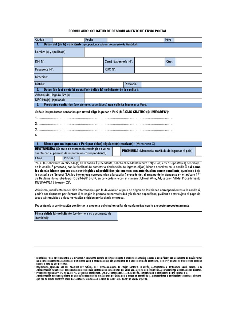 Solicitud | PDF | Gobierno