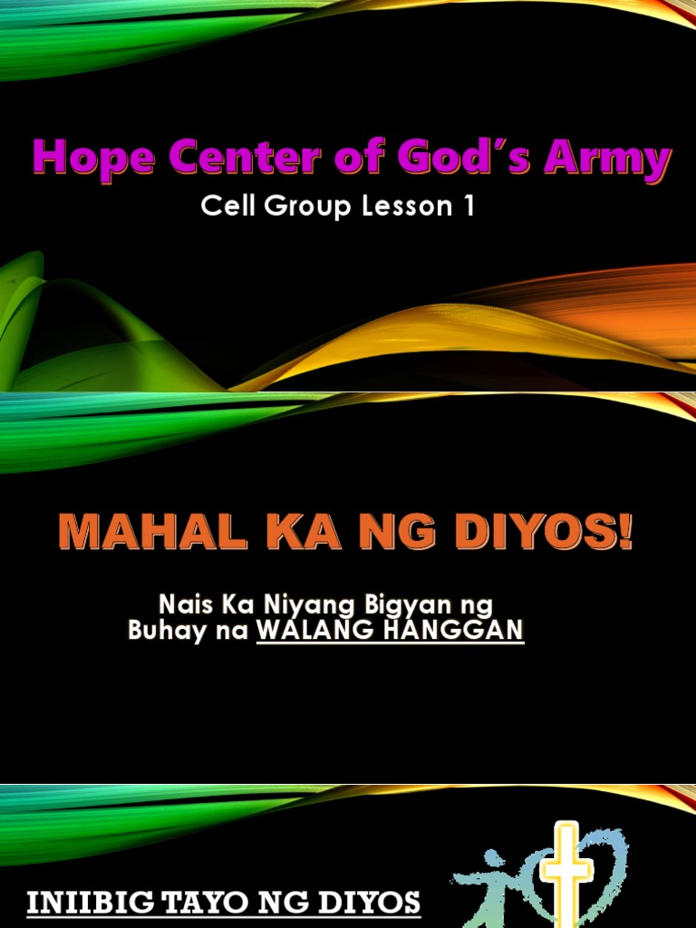 Cell Group Lesson 1 | PDF