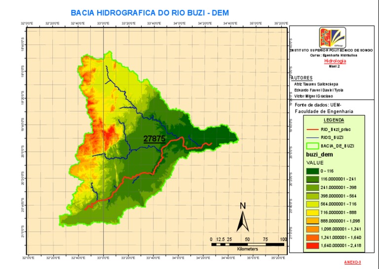 Anexo 3 - BACIA DE BUZI-DEM PDF | PDF