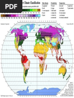 World Map of Köppen Geiger Climate Classification | PDF