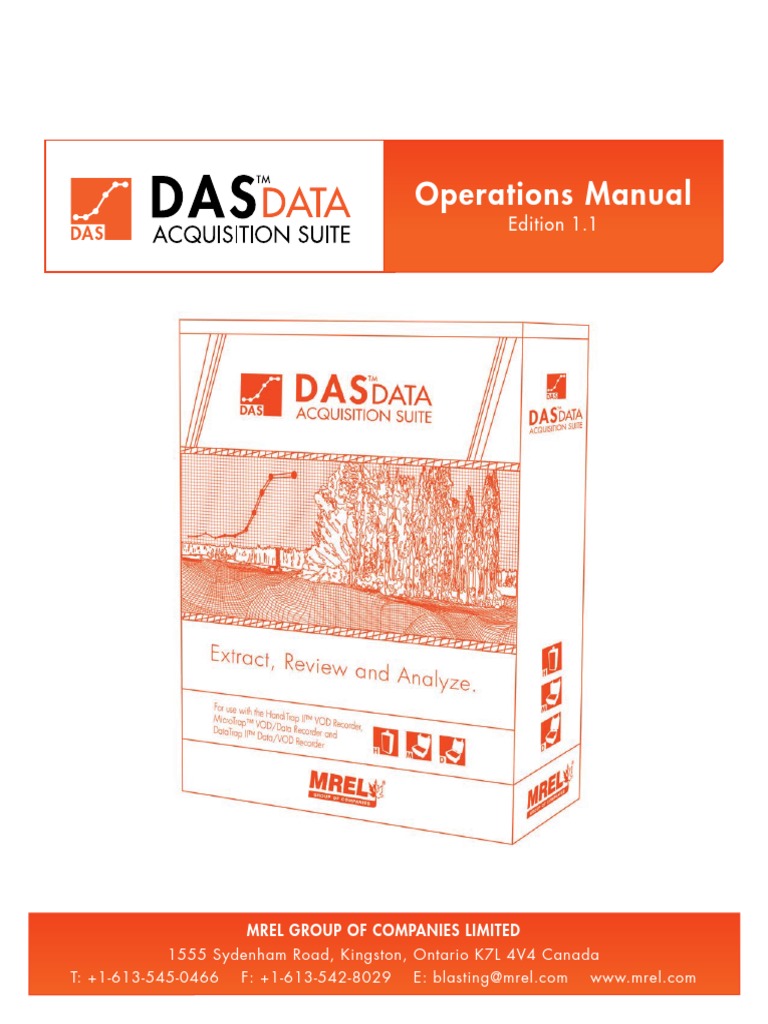 DAS Operations Manual | PDF | Installation (Computer Programs) | Data ...