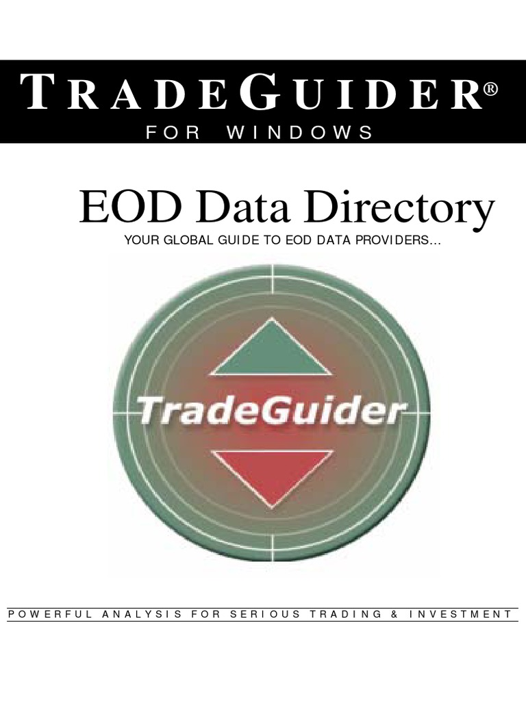 EOD Data Directory | PDF | Stock Market | Online Banking