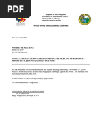 SK Excuse Letter | PDF