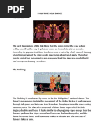 Evolution of Tayaw Dance | PDF | Dances | Traditions