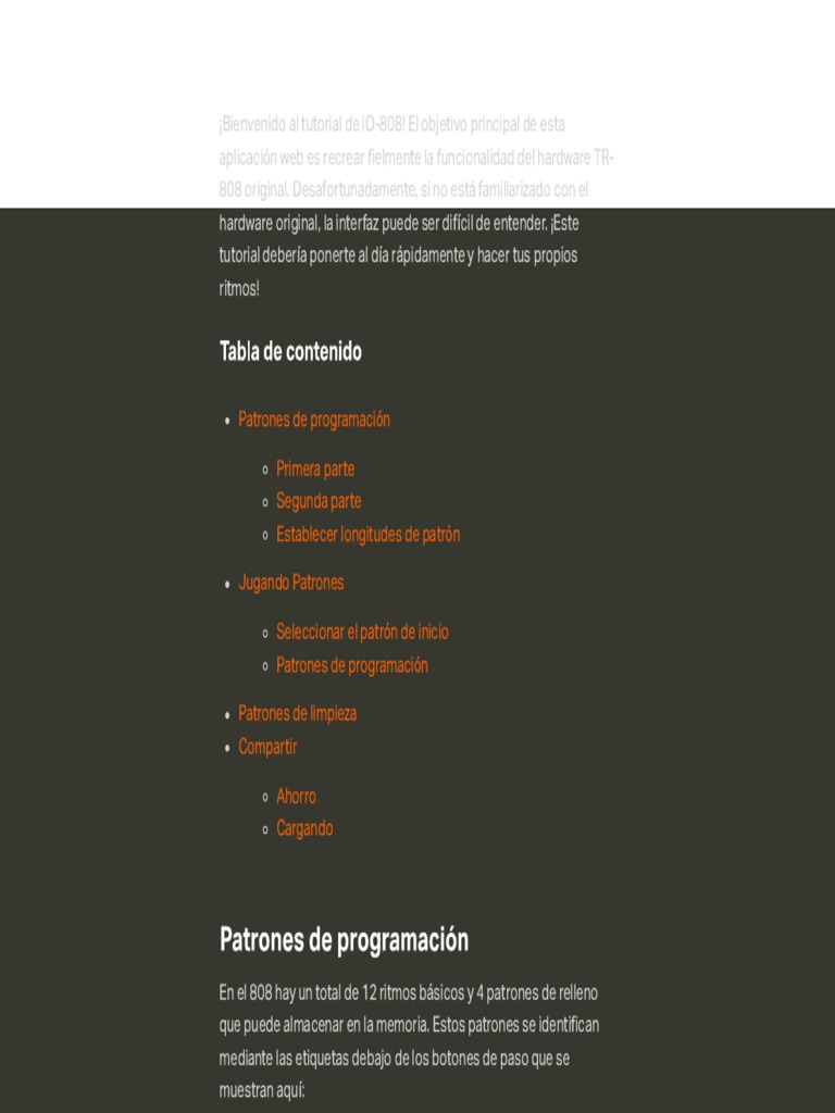 Tutorial Io 808 Pdf