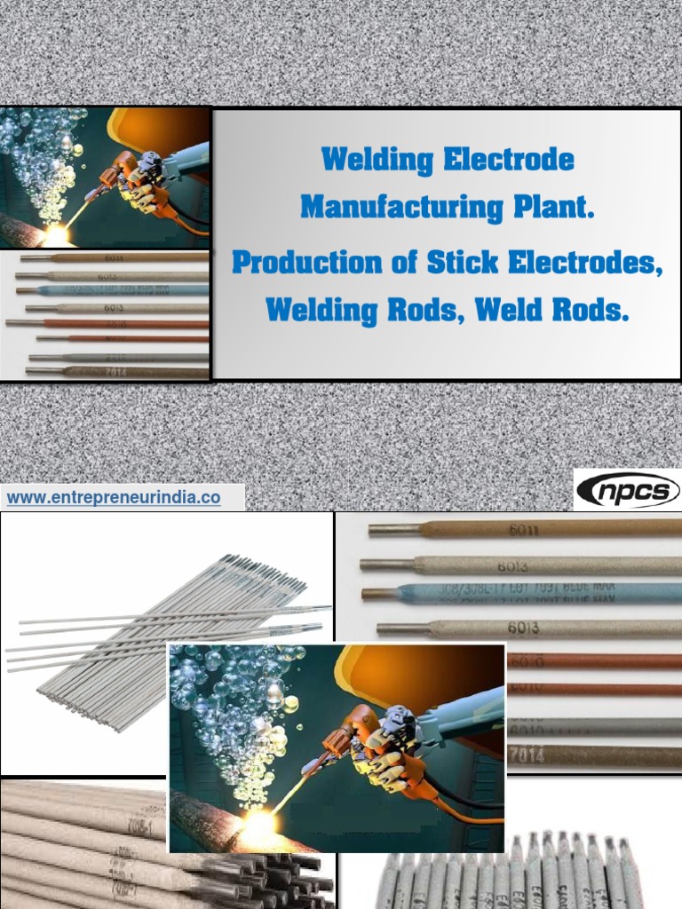 Welding Electrode Manufacturing Plant. Production of Stick Electrodes ...