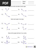 Special Angles Chart | PDF