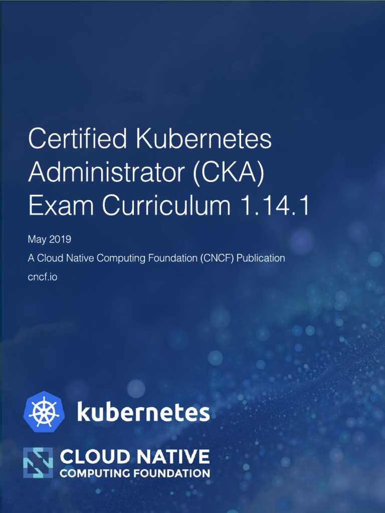 CKA Exam Curriculum | PDF