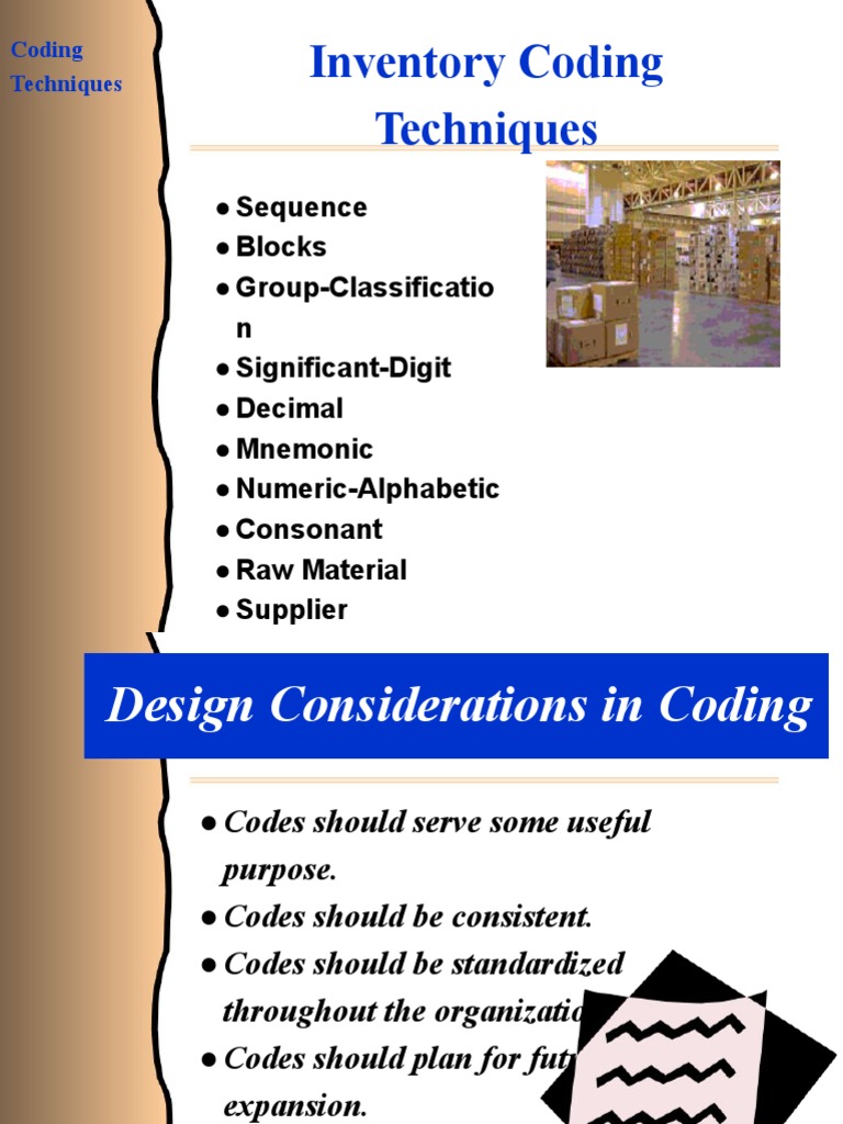 Coding Techniques | PDF | Mnemonic | Razor