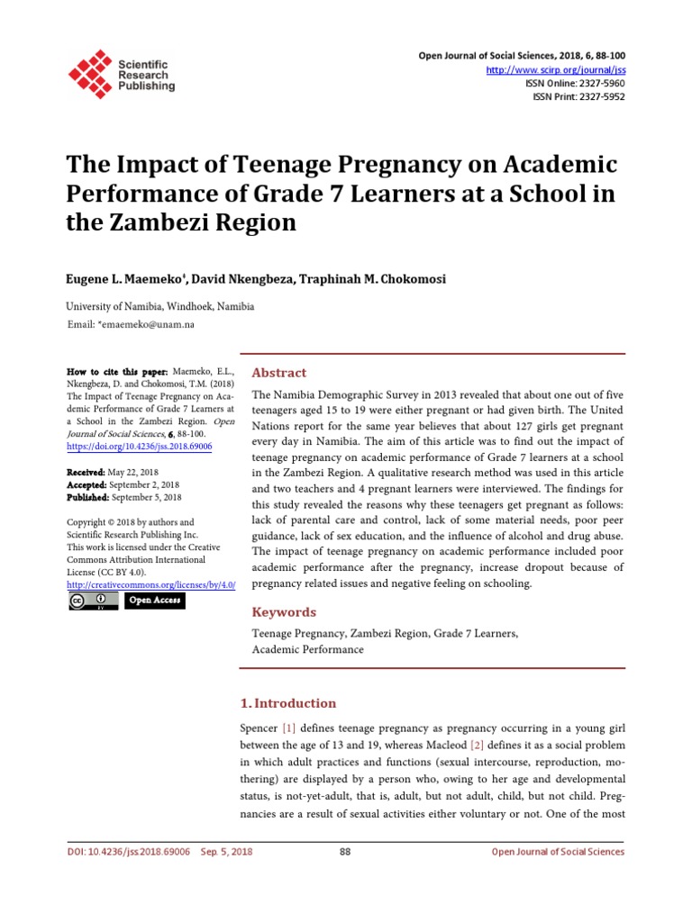 Immersion Narrative | PDF | Teenage Pregnancy | Adolescence
