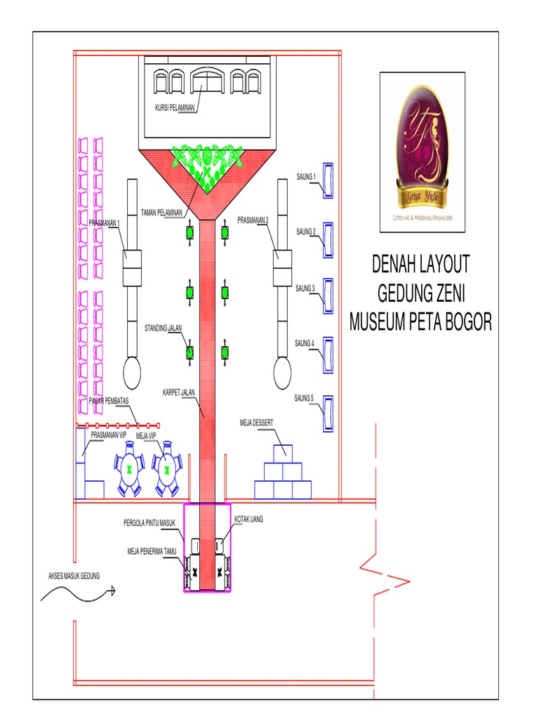 Layout Gedung Peta 2 | PDF