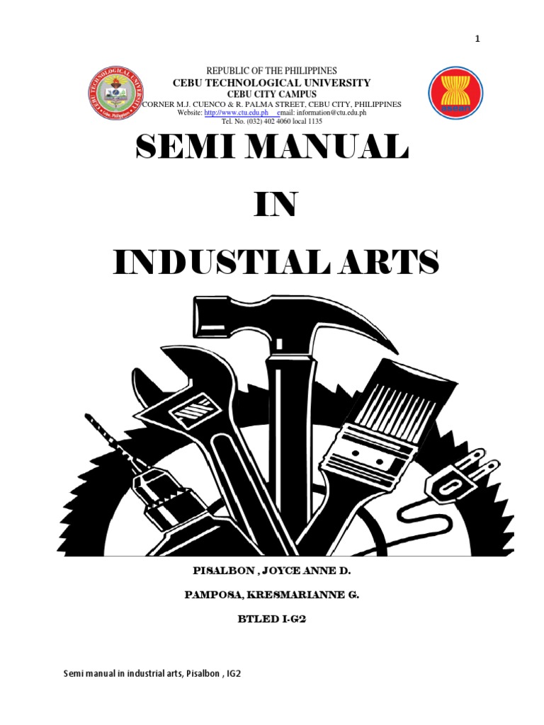 Semi Manual IN Industial Arts: Cebu Technological University | PDF ...