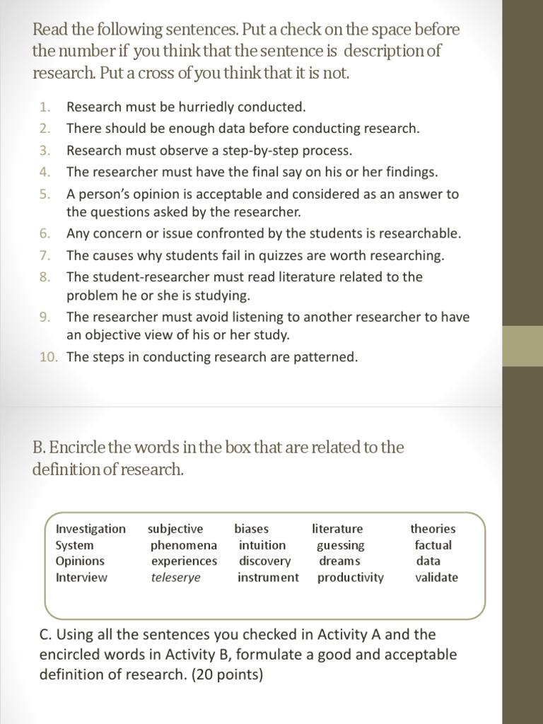 Practical Research 1 | PDF | Research Design | Scientific Method