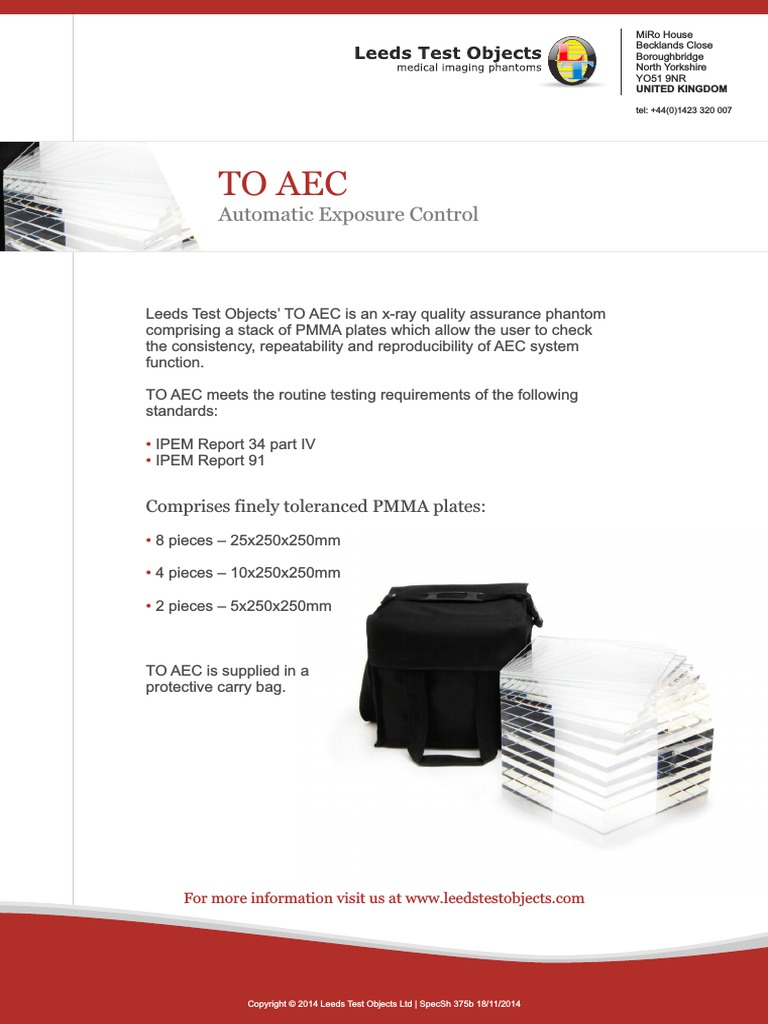 To AEC Product Specifications | PDF